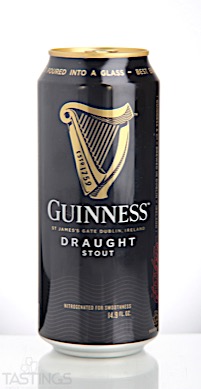 Guinness Draught Nitro Stout Ireland Beer Review | Tastings