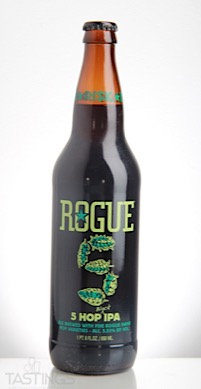 Rogue Ales 5 Hop Black IPA USA Beer Review | Tastings