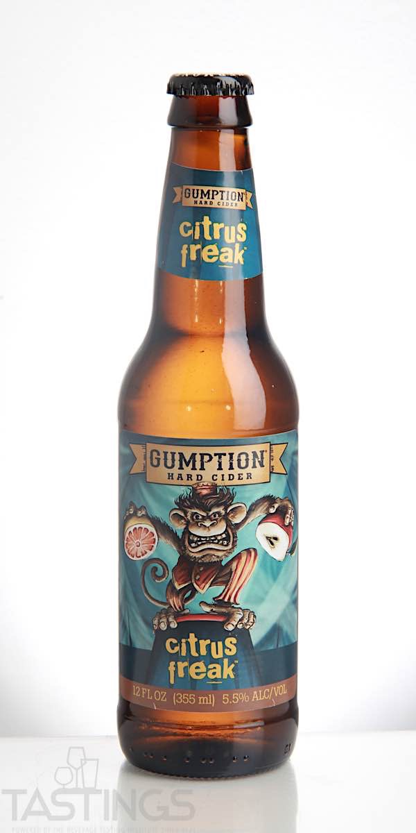 Gumption Citrus Freak Hard Cider USA Cider Review | Tastings