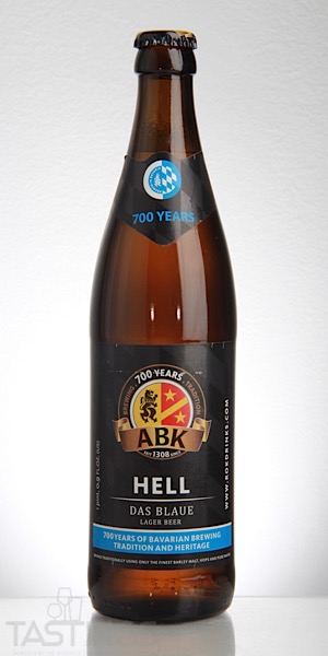 ABK Hell Das Blaue Germany Beer Review | Tastings