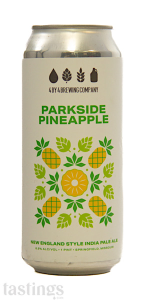 4 By 4 Brewing Company Parkside Pineapple New England Style IPA USA ...