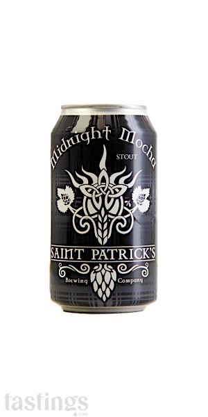 Saint Patricks Brewing Company Midnight Mocha Stout USA Beer Review ...
