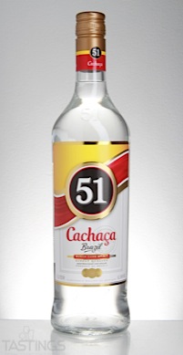 Cachaca 51 Cachaca 80 Proof Brazil Spirits Review | Tastings