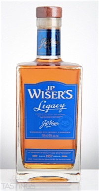 JP Wiser s Legacy Canadian Rye Whisky Canada Spirits Review | Tastings