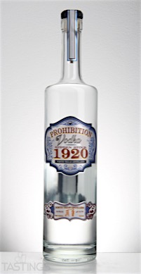 Prohibition 1920 Vodka USA Spirits Review | Tastings