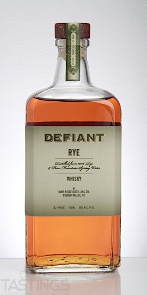Defiant Rye Whisky USA Spirits Review | Tastings