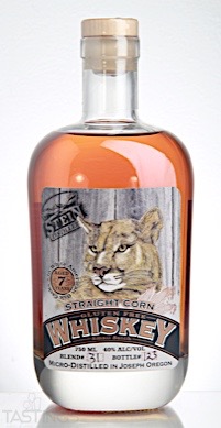 Stein Distillery 7 Year Old Straight Cougar Corn Whiskey USA Spirits ...