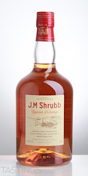 JM Shrubb Liqueur dOrange Martinique Spirits Review | Tastings