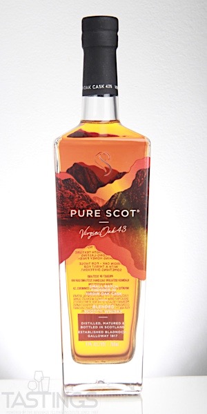 Pure Scot Virgin Oak 43 Blended Scotch Whiskey Scotland Spirits Review ...