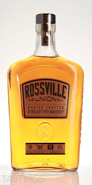 Rossville Union Master Crafted Straight Rye Whiskey USA Spirits Review ...