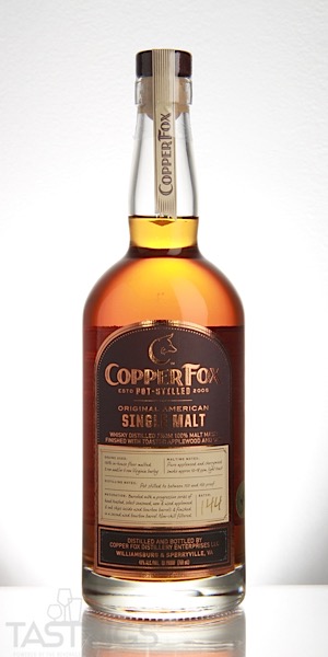 Copper Fox Batch No144 Original American Single Malt Whisky USA Spirits ...