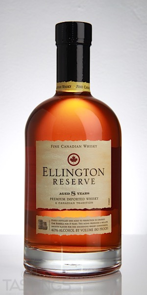 Ellington Reserve 8 Year Old Canadian Whisky Canada Spirits Review ...