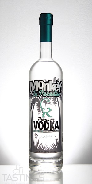 Monkey In Paradise Premium Vodka USA Spirits Review | Tastings