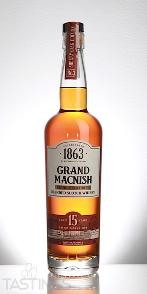 Grand Macnish 15 Year Old Sherry Cask Age Blended Scotch Whisky ...