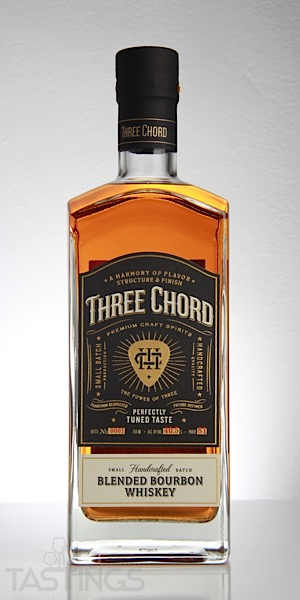 Three Chord Blended Bourbon Whiskey USA Spirits Review | Tastings