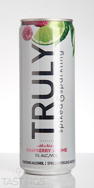 Truly Spiked and Sparkling Raspberry and Lime Spiked and Sparkling Water USA RTD Review | Tastings