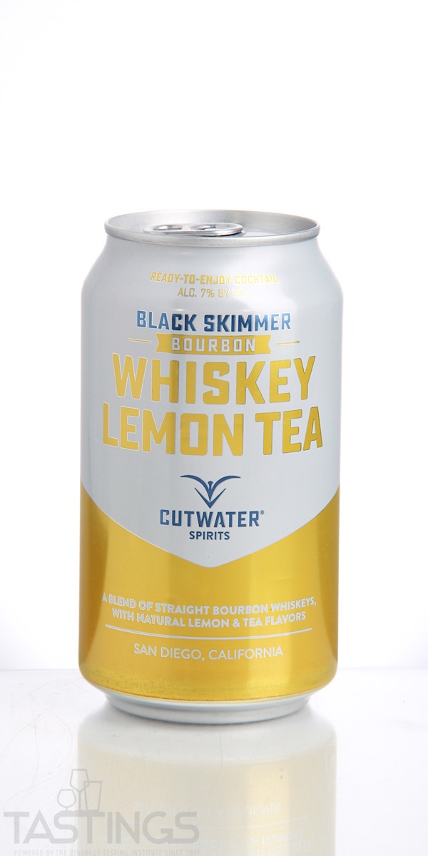 Cutwater Black Skimmer Bourbon Lemon Tea RTD USA RTD Review | Tastings
