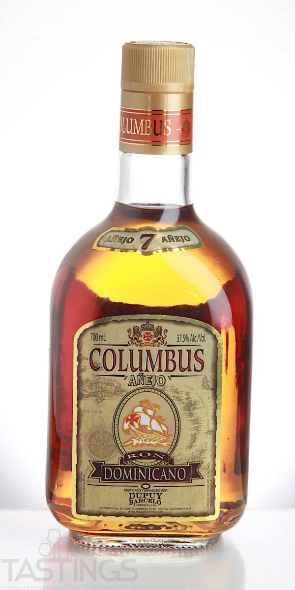 Ron Columbus Anejo Rum Dominican Republic Spirits Review | Tastings