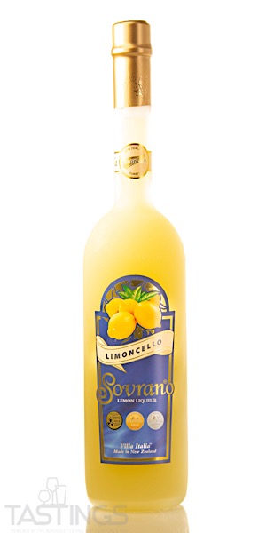 Sovrano Limoncello Original Liqueur New Zealand Spirits Review | Tastings