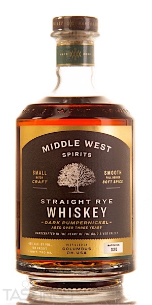 Middle West Dark Pumpernickel Straight Rye Whiskey USA Spirits Review ...