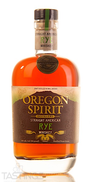 Oregon Spirit Distillers Straight Rye Whiskey USA Spirits Review | Tastings