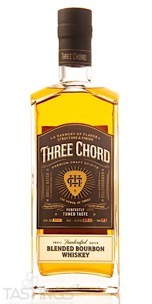 Three Chord Blended Bourbon Whiskey USA Spirits Review | Tastings