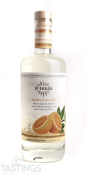 21 Seeds Valencia Orange Tequila Mexico Spirits Review | Tastings