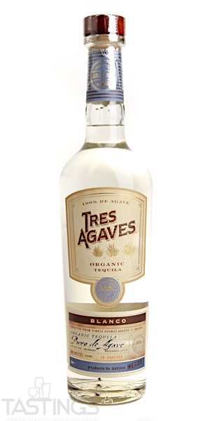 Tres Agaves Organic Blanco Tequila Mexico Spirits Review | Tastings