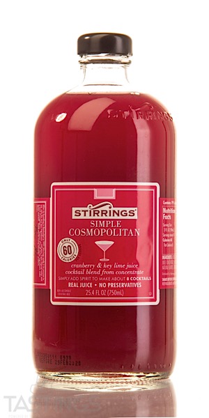 Stirrings Cosmopolitan Mixer USA Mixer Review | Tastings