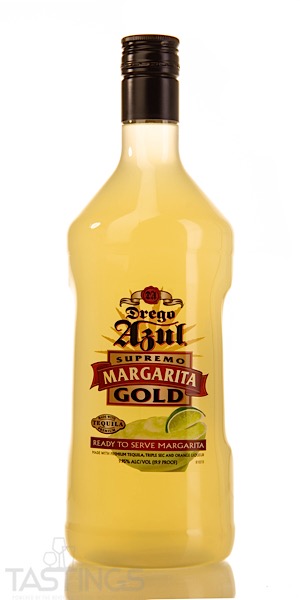 Drego Azul Margarita Supremo Gold Ready to Drink Cocktail Mexico RTD ...