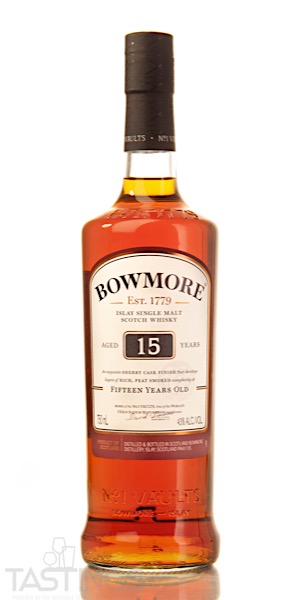 Bowmore 15 Year Old Islay Single Malt Scotch Whisky Scotland Spirits ...