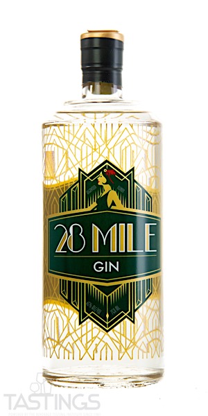 28 Mile Gin USA Spirits Review | Tastings
