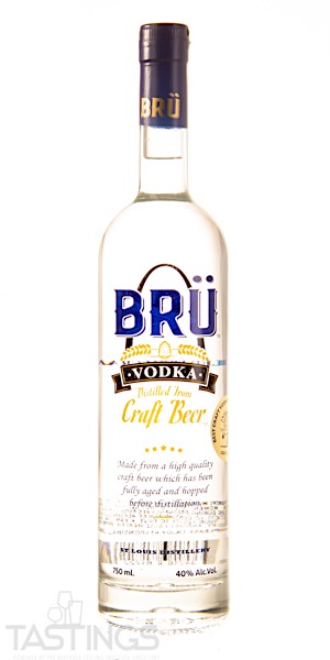 BRU Vodka USA Spirits Review | Tastings