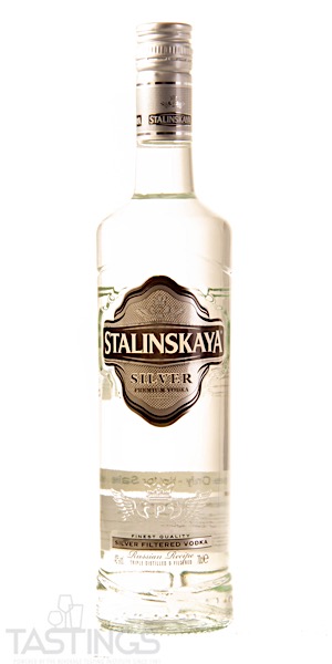 Stalinskaya Silver Filtered Vodka Romania Spirits Review | Tastings