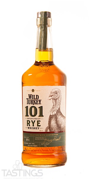 Wild Turkey 101 Rye Whiskey USA Spirits Review | Tastings