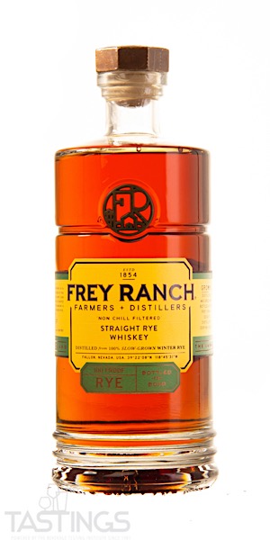 Frey Ranch 5 Year Bottled in Bond Straight Rye Whisky USA Spirits ...