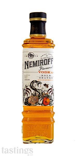 Nemiroff Bold Orange Flavored Vodka Ukraine Spirits Review | Tastings