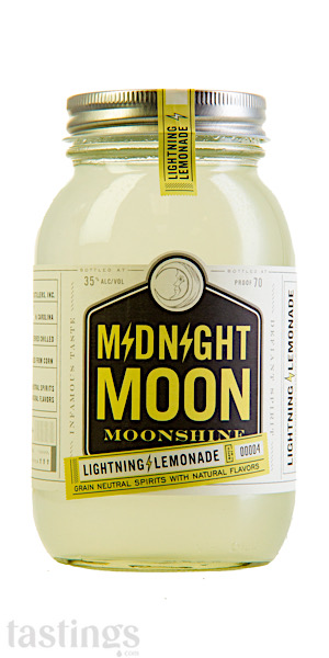 Midnight Moon Lightning Lemonade Moonshine USA Spirits Review | Tastings