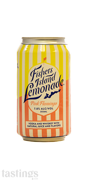 Fishers Island Lemonade Pink Flamingo Ready To Drink Cocktail USA RTD ...