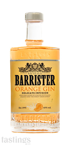 Barrister Orange Gin Russia Spirits Review | Tastings