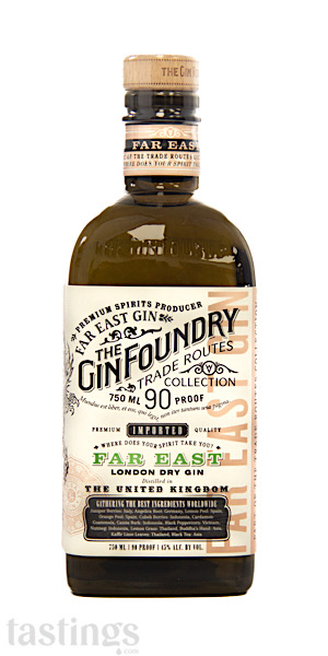The Gin Foundry Far East London Dry Gin United Kingdom Spirits Review ...