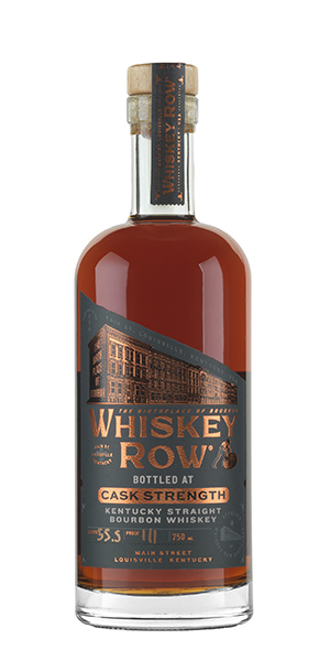 Whiskey Row Cask Strength Straight Bourbon Whiskey USA Spirits Review ...