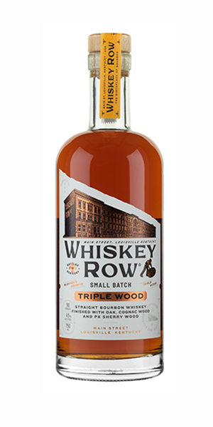 Whiskey Row Triple Wood Straight Bourbon Whiskey USA Spirits Review ...
