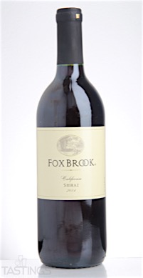 Fox Brook 2014 Shiraz California USA Wine Review | Tastings