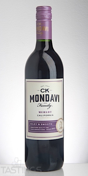 CK Mondavi 2015 Merlot California USA Wine Review | Tastings