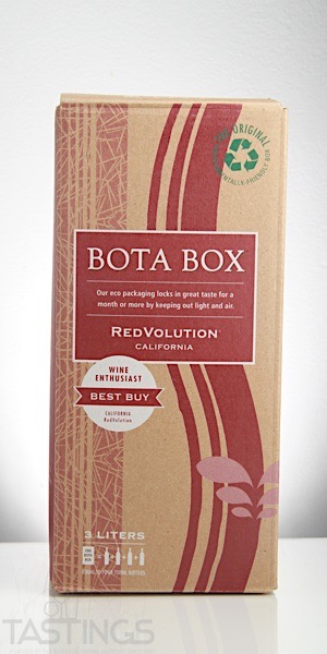 Bota Box NV RedVolution California USA Wine Review | Tastings