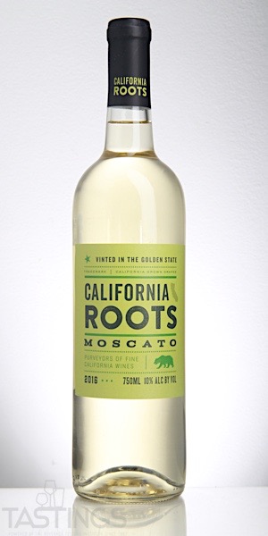 California Roots 2016 Moscato California USA Wine Review | Tastings