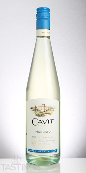 Cavit 2016 Moscato Delle Venezie IGT Italy Wine Review | Tastings