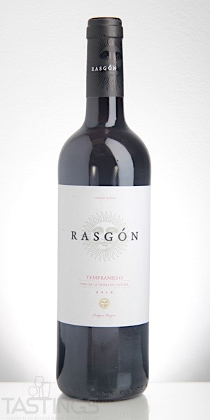 Rasgon 2016 Tempranillo Tierra de Castilla Spain Wine Review | Tastings