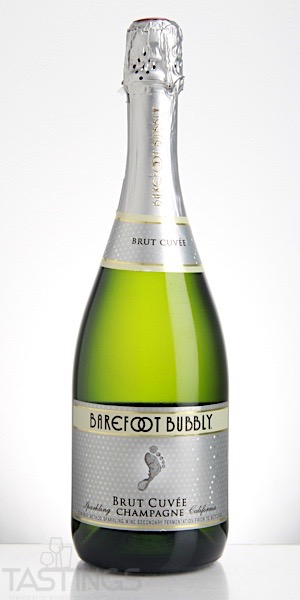 Barefoot Bubbly NV Brut Cuvee Sparkling California USA Wine Review | Tastings